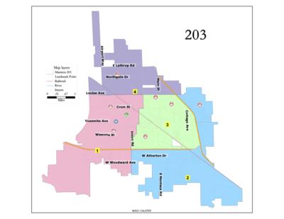 Selected Map | District Manteca